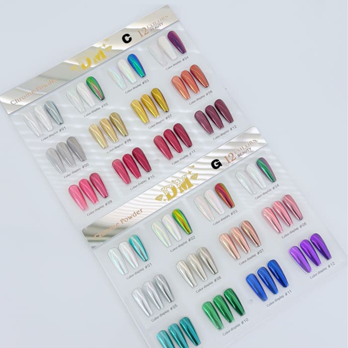 DM Premium Chrome Sets — OceanNailSupply