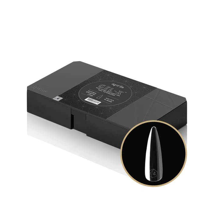 APRES GEL-X® NATURAL STILETTO LONG BOX OF TIPS - PRO (600PCS ...