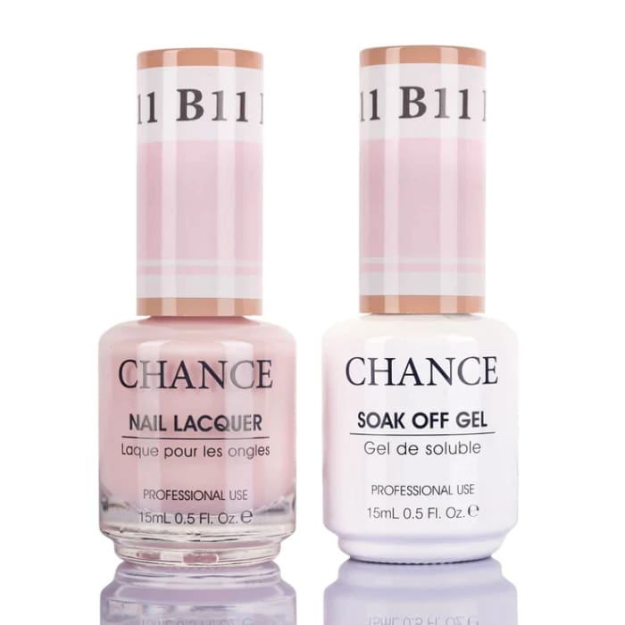 Chance Gel & Nail Lacquer Duo 0.5oz B11 - Bare Collection — OceanNailSupply