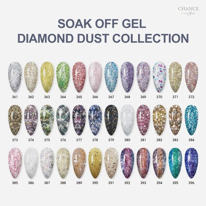 Chance Soak Off Gel 0.5oz - Diamond Dust Collection - 381 — OceanNailSupply