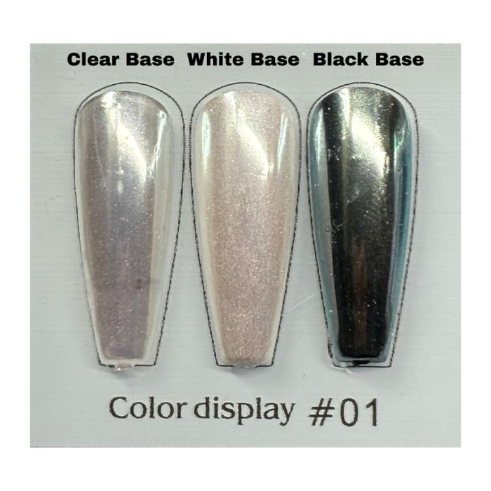DM Premium Chrome Powder - C-01 — OceanNailSupply