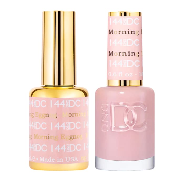 DND DC Matching Pair - 144 MORNING EGGNOG — OceanNailSupply