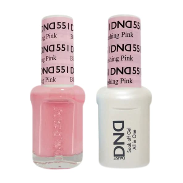 DND Matching Pair - 551 BLUSHING PINK — OceanNailSupply