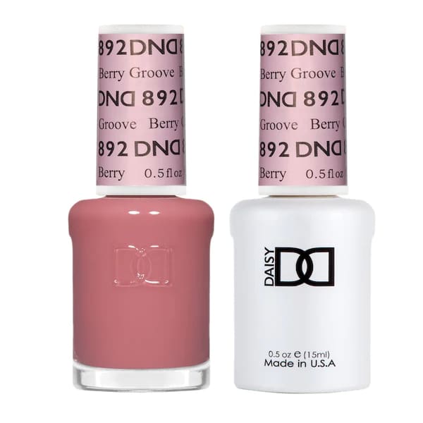 DND Matching Pair - Sheer Collection - 892 Berry Groove — OceanNailSupply