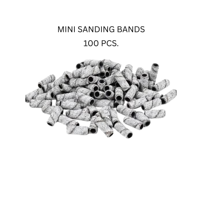 Medicool - Mini Zebra Sanding Bands 100 pcs - Fine Or Medium Grit ...