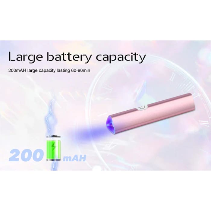 Wireless Handheld Extension Nail Lamp With Magentic Stand — OceanNailSupply