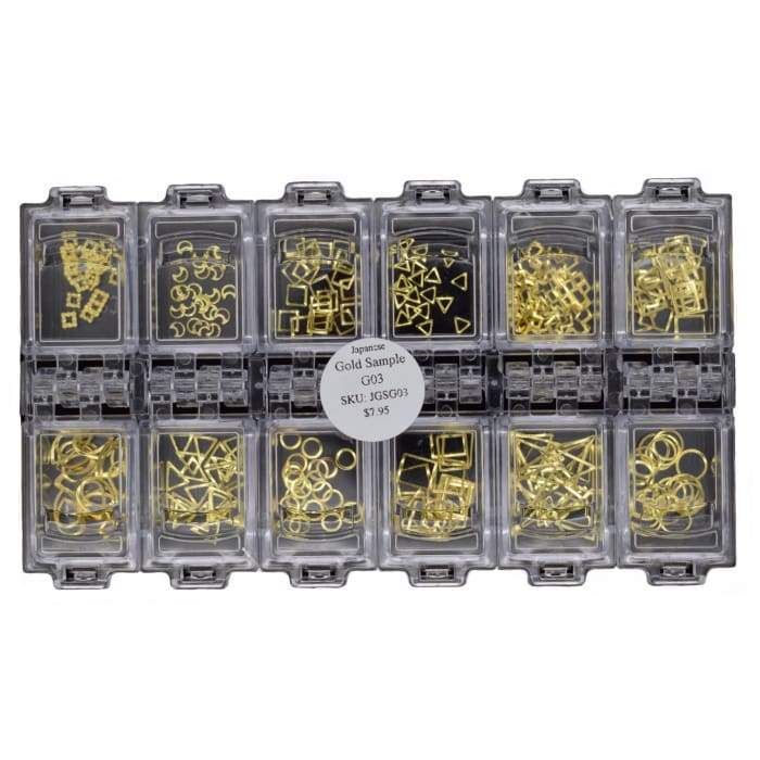 Japanese Gold Sampler G03 — OceanNailSupply
